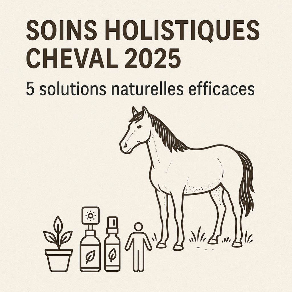 Soins holistiques cheval 2025 : 5 solutions naturelles efficaces